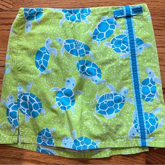 Lilly Pulitzer | Bottoms | Lilly Pulitzer Girls 6x Turtle Pattern Skort ...